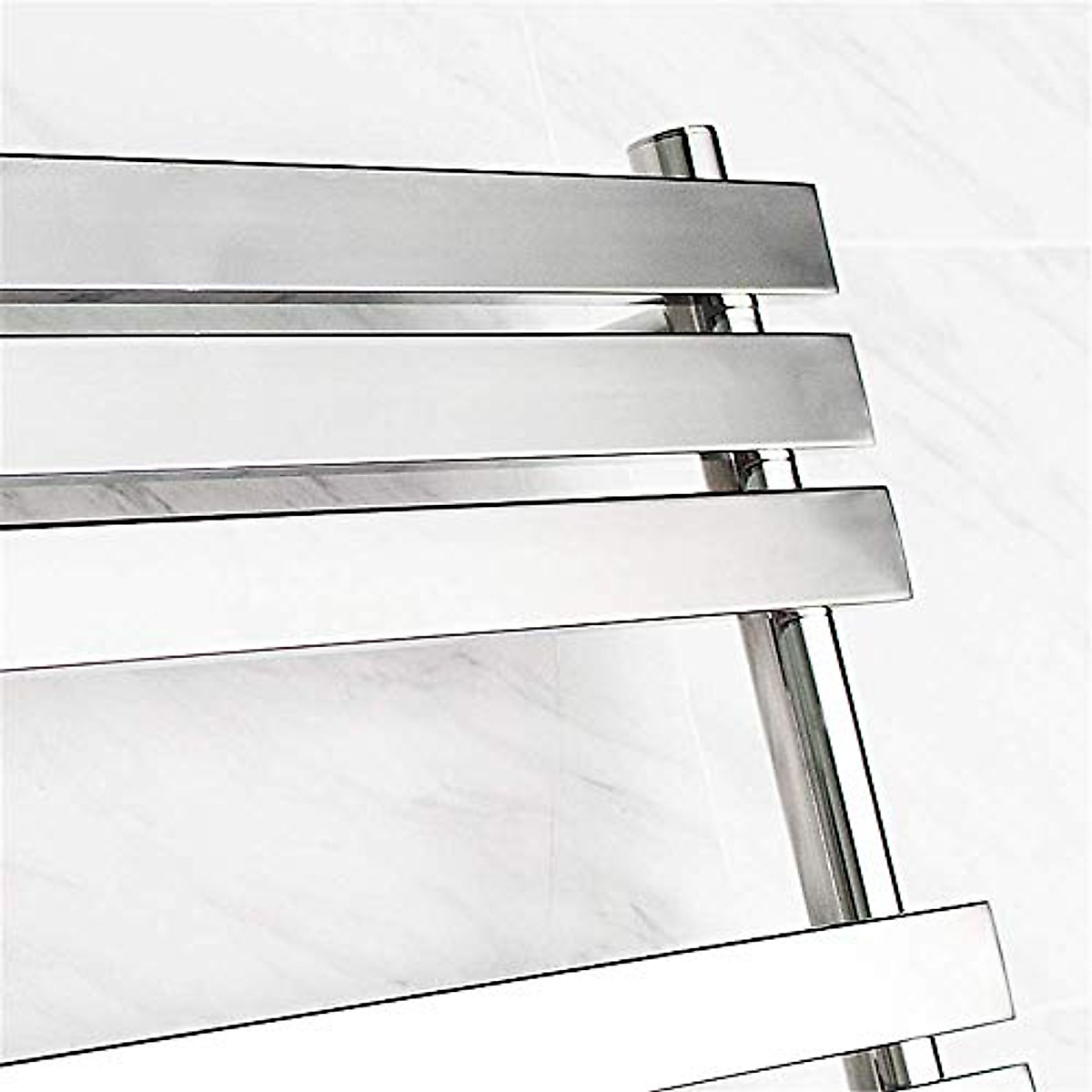 HAPPLiGNLY Heated Towel Rail- Electric Towel Rack,Heated Towel Rack,Electric Tumble Dryer to Heat Your Bathroom and Towels,Best Helper in The Bathroom,46x20.5 inch,Hard Wire MJ