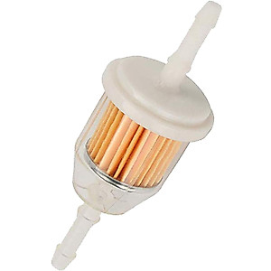 AM116304 Fuel Filter For 1/4" and 5/16" Fuel Line Replaces 71-5960 120-436 GY20709 38666 149-2206-01 21541500 98021 25 050 22-S for J-ohn D-eere K-ohler 120-436 GY20709
