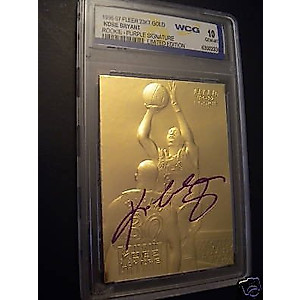 1996-97 Fleer SIGNATURED 23KT Gold Rookie 3" Card LOT! Y