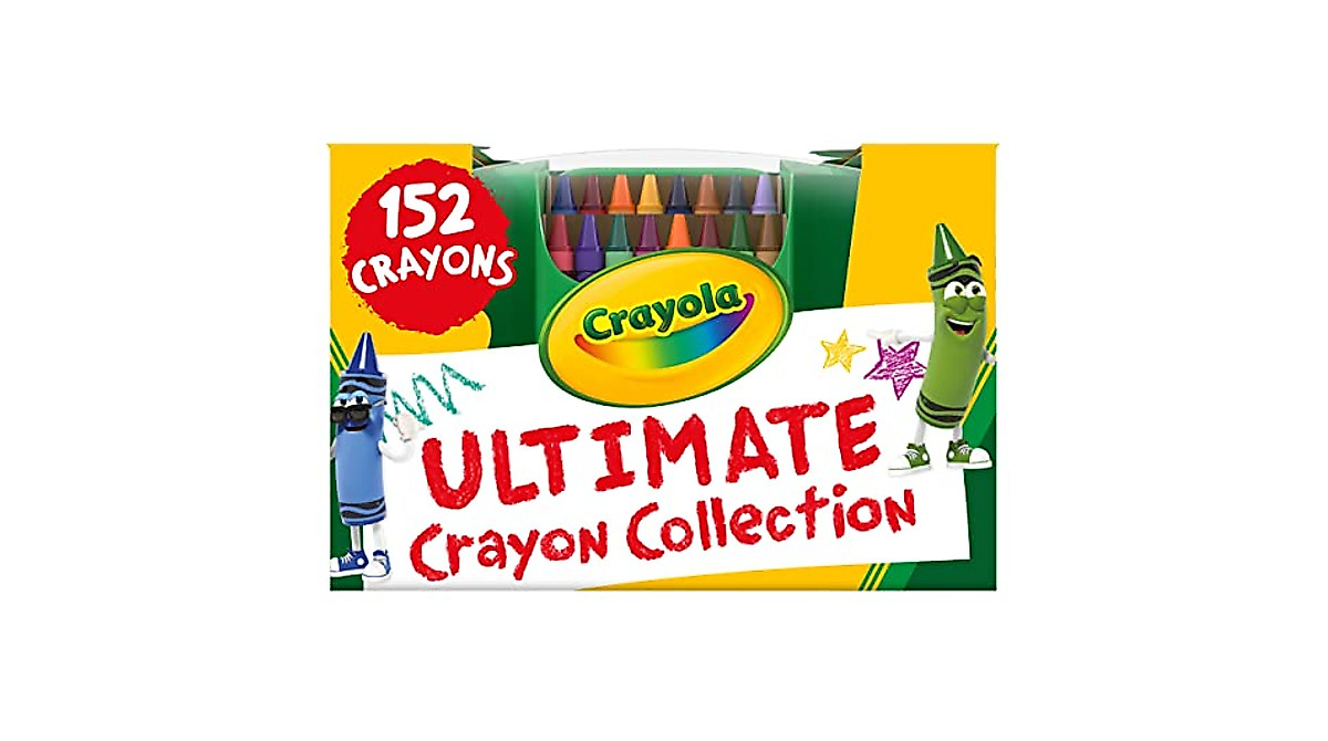 Crayola Ultimate Crayon Box Collection with 152 Vibrant Crayons