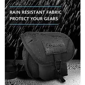 GAIARENA Waterproof Binocular Harness Chest Pack, Bino Harness Case with Rangefinder & Cellphone Pocket for 20x50 Binoculars(Full Size)