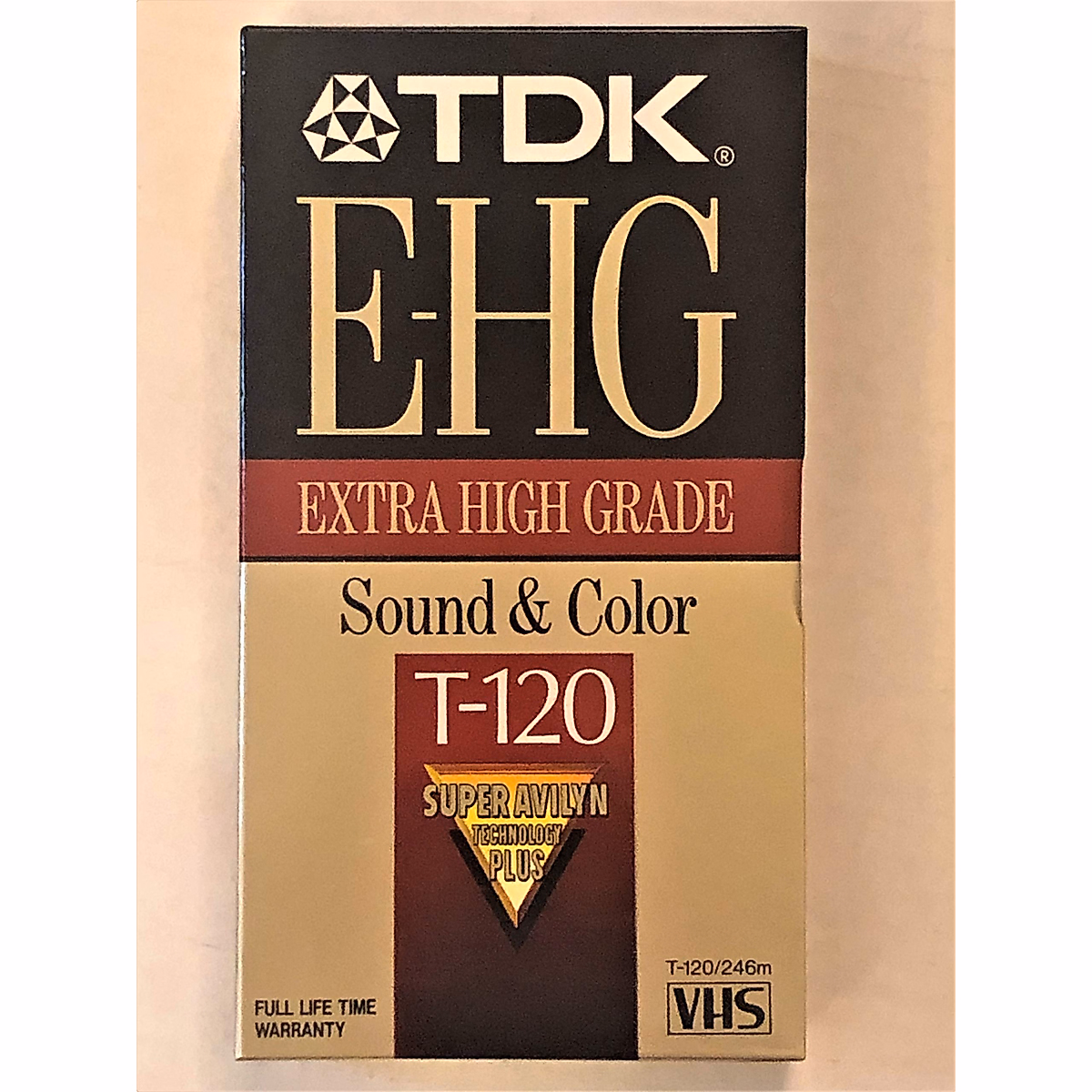 High Grade VHS Videotape Cassette, 6 Hours