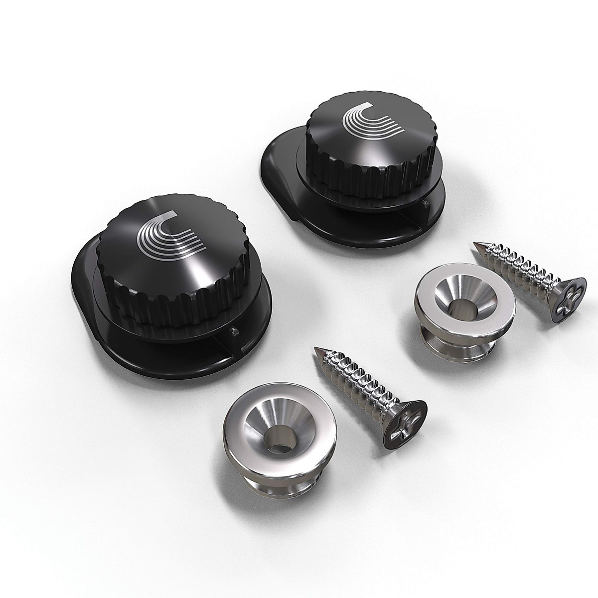 D'Addario Accessories Universal Strap Lock System, Nickel