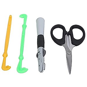 Shanrya Fishing Loop Tying Tool Kit, Portable Fishing Loop Tying Tool Kit Fishing Accessories Fishing Line Knot Tying Tool for Fishing