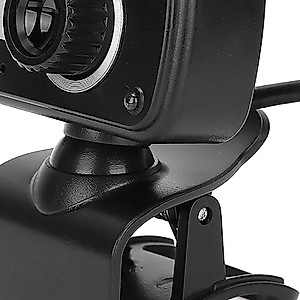 360 Degree USB Webcam with 0.3MP MIC for Laptop/PC/Monitor - High Definition Wireless Camera for MSN/ICQ Night - Perfect USB Camera for Computer, Laptop and More