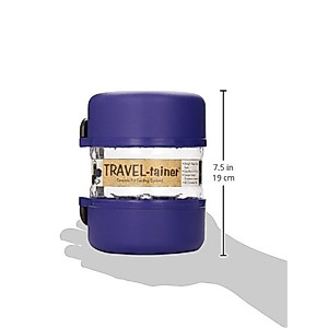 GAMMA2 Vittles Vault Travel-Tainer (6 Cups) Portable Food Storage Container, Blue