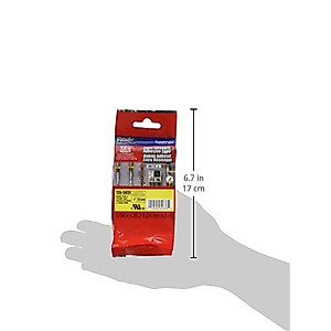 Brother Genuine P-touch TZE-S651 Tape, 1" (0.94") Wide Extra-Strength Adhesive Laminated Tape, Black on Yellow, Laminated for Indoor or Outdoor Use, Water-Resistant,0.94" x 26.2' (24mm x 8M), TZES651