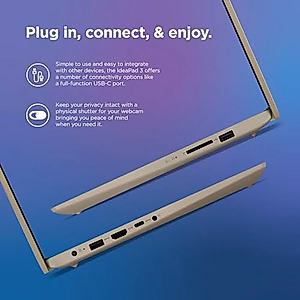 Lenovo 2023 IdeaPad Laptop 14" FHD 1920 x 1080 LED-Backlit AMD Ryzen 7 5700U 8-Core 12GB DDR4 512GB SSD Wi-Fi 6 Windows 10 Pro Bluetooth 5.1 Backlit Keyboard 720p HD Camera, Fingerprint