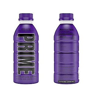 Prime Hydration Sports Drink Variety Pack - Energy Drink, Electrolyte Beverage - Meta Moon, Lemon Lime, Tropical Punch, Blue Raspberry, Orange, Grape & Ice Pop - 16.9 Fl Oz (7 Pack)