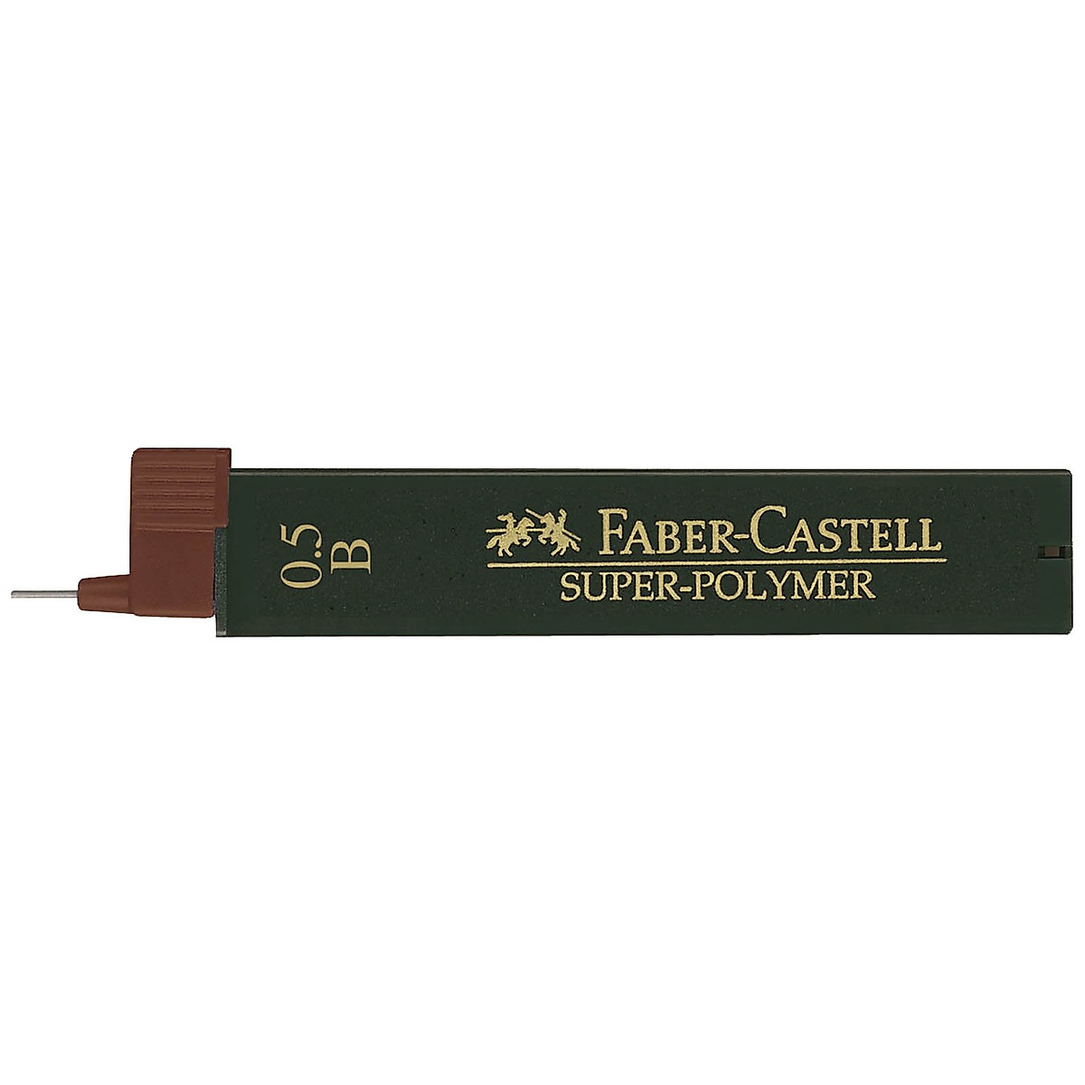 Faber Castell 120501 0.5 mm B Superpolim Leads for Mechanical Pencil (Pack of 12)