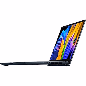ASUS Zenbook Pro 15 Laptop 2023, 15.6" FHD Touchscreen, AMD Ryzen 9 5900HX 8-Core, NVIDIA GeForce RTX 3050 Ti, 16GB LPDDR4 1TB SSD, Backlit Keyboard, Wi-Fi 5, Card Reader, Win11 Pro, COU 32GB USB