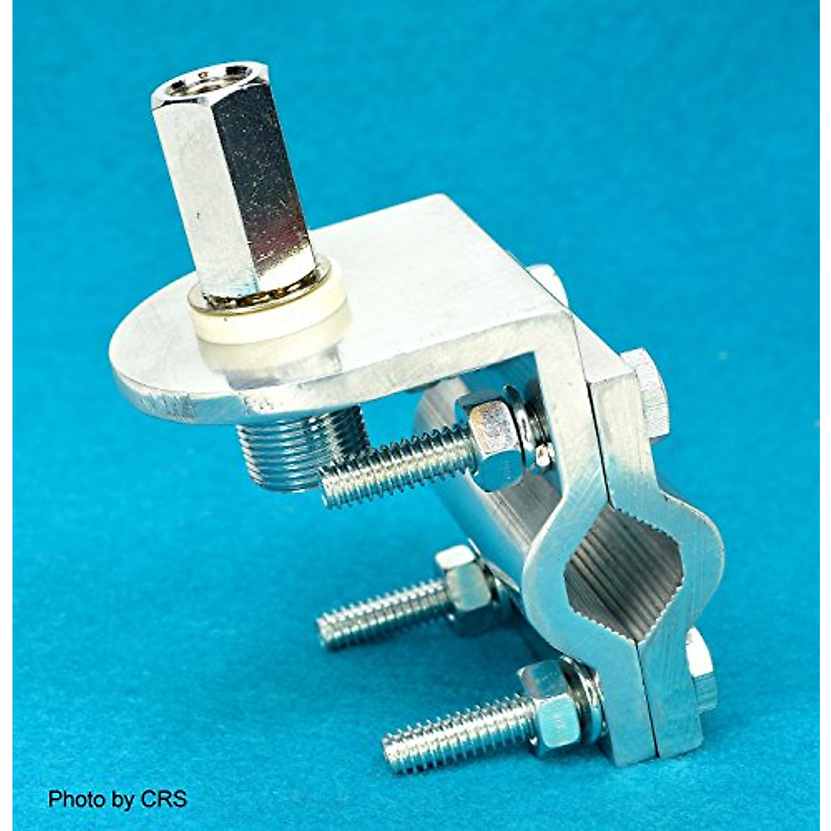 Workman Double Groove CB Radio Antenna Mount W/ SO239 Stud BRV1