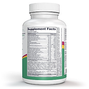 logos nutritionals Complete Thymic Formula™, Comprehensive Multivitamin & Multimineral with Thymus Glandular Extracts (180 Count (Pack of 1)