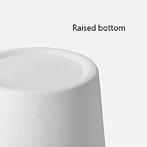 Trash can Simple Trash Can with Lid Round Plastic Trash Can Household Swing-lid Trash Can for Office, Living Room and Bedroom, 2 Colors Simple Human Trash can (Color : Gray)