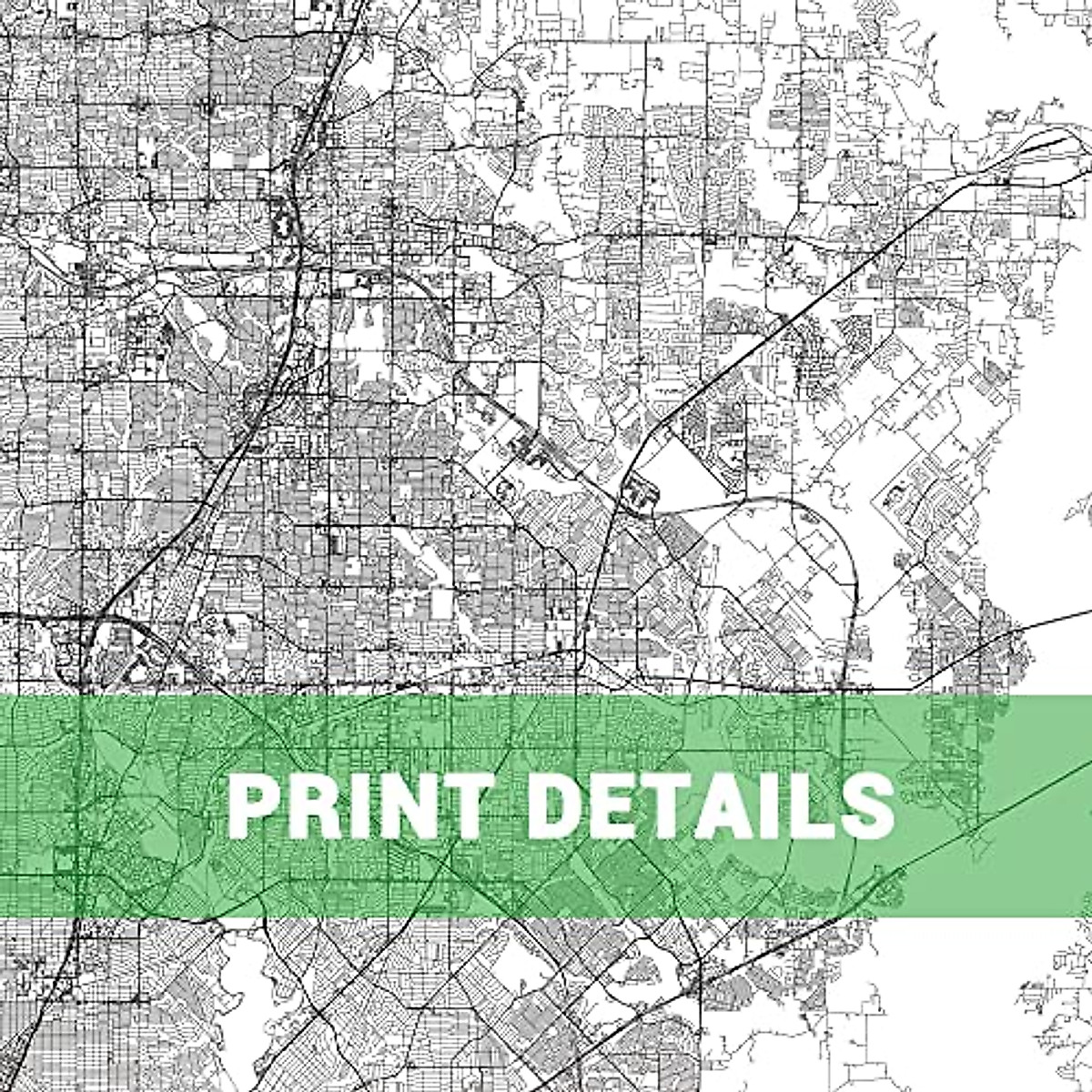 Dear Mapper Garland United States View Abstract Road Modern Map Art Minimalist Painting Black and White Canvas Line Art Print Poster Art Line Paintings Home Decor (Set of 3 Unframed) (12x16inch)