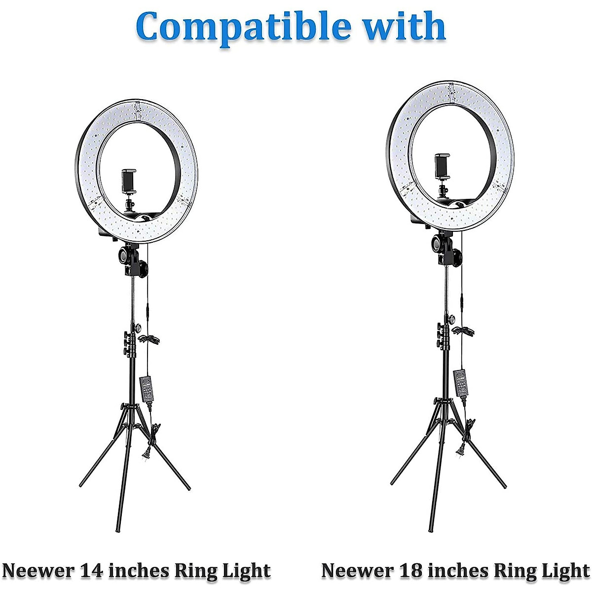 UpBright 15V AC/DC Adapter Compatible with Neewer Photography 14 inches 18 inch 14" 18" Photo Studio Ring Light NW-150480D2 DC15V 4.8A 5A 72W 75W 15.0V 15VDC 4800mA 72.0W Power Supply Battery Charger