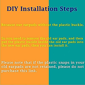 TaiZiChangQin Ear Pads Ear Cushions Earpads Replacement Compatible with HIFIMAN SUNDARA HE300 HE350 HE-400 HE400i HE400S HE-4XX HE-4XXs HE500 HE560 Headphone