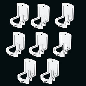 Homdock Set of 8 Anti-Slip Mattress Gaskets-None Slip Mattress Gripper/Anti-Slip Baffle to Keep Mattress in Place/Elegant White Finished