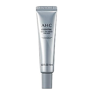 AHC Aesthetic Hydration Cosmetics Facial Moisturizer Essential Eye Cream for Face AntiAging Hydrating Korean Skincare OZ, 0.33 Ounce