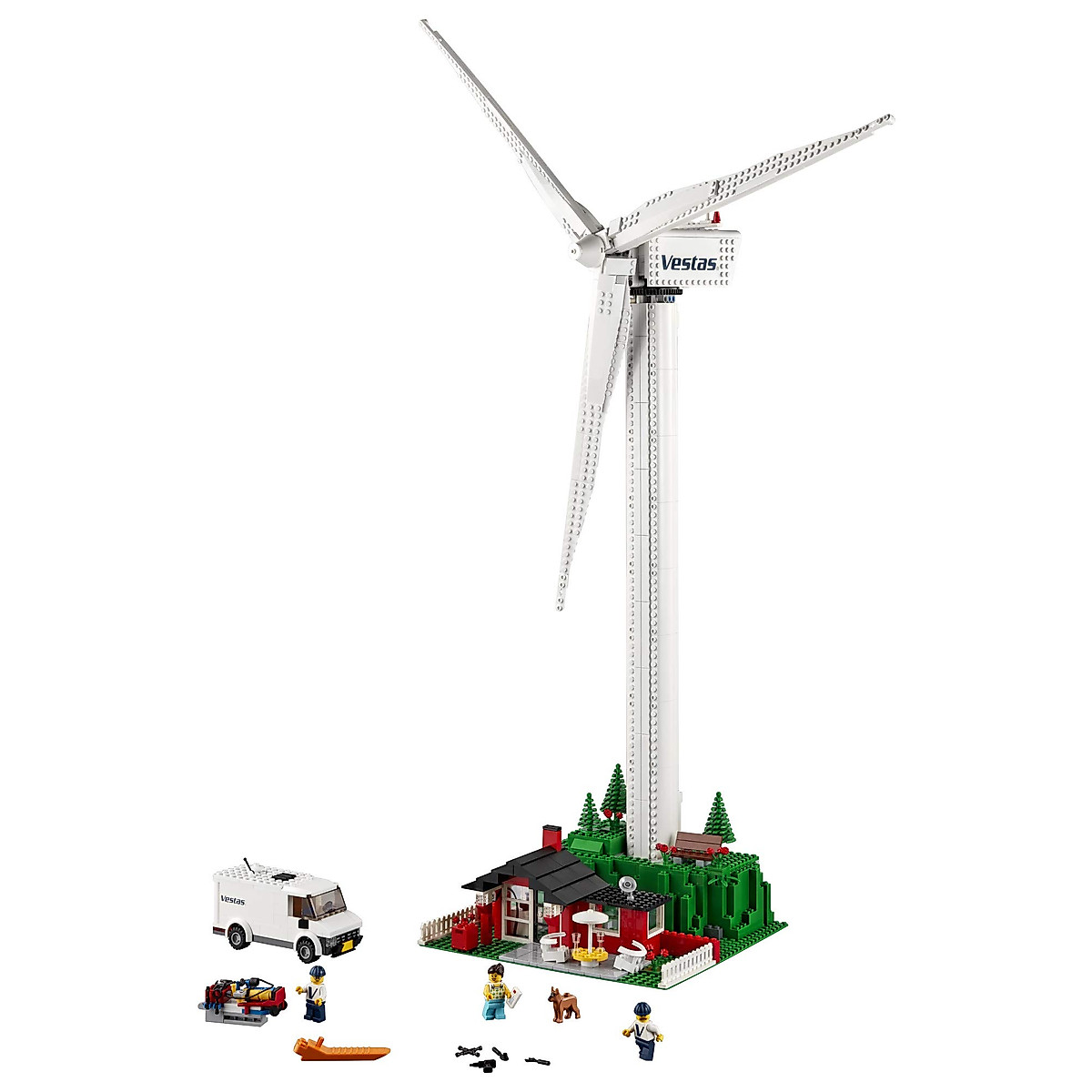 LEGO Creator Expert Vestas Wind Turbine 10268 Building Kit (826 Pieces)