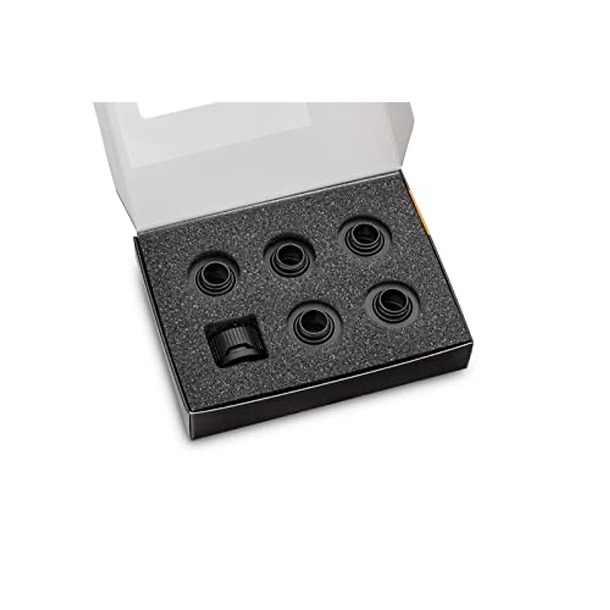 EK Water Blocks EK-Quantum Torque HDC 16-6er-Pack, Schwarz