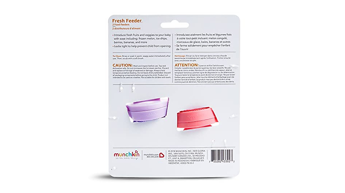 Munchkin Fresh Food Feeder - Safe Baby Feeding Tool