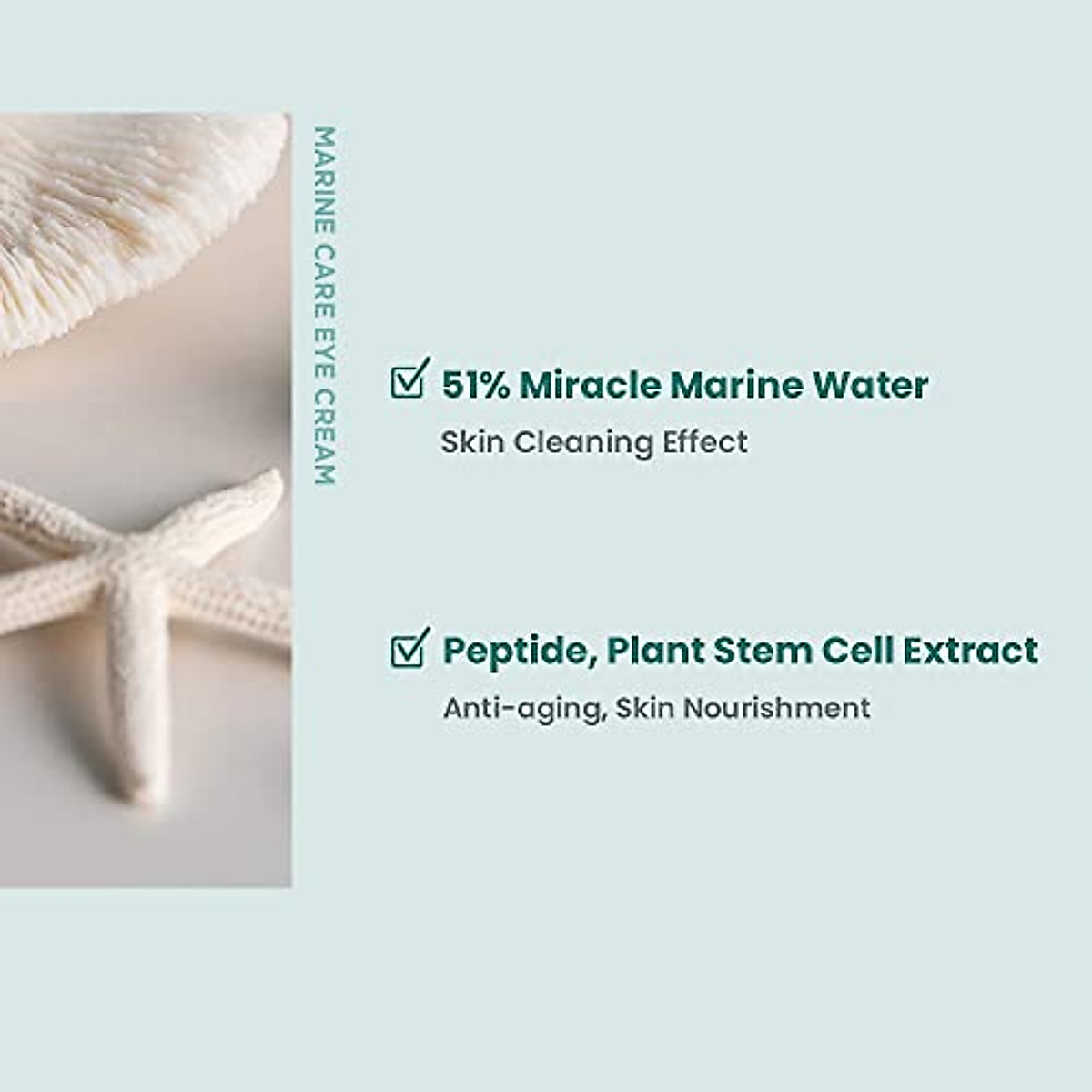 [heimish] Marine Care Eye Cream 1.01fl.oz/30ml | Nourishing and Hydrating Eye Cream with Marine Collagen, Adenosine, and Peptides for Brighter, Firmer Under-Eye Area | Korean Skincare