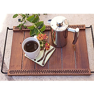 MIRA 12 oz Stainless Steel French Press Coffee Maker | Double Walled Insulated Coffee & Tea Brewer Pot & Maker | Keeps Brewed Coffee or Tea Hot | 350 ml