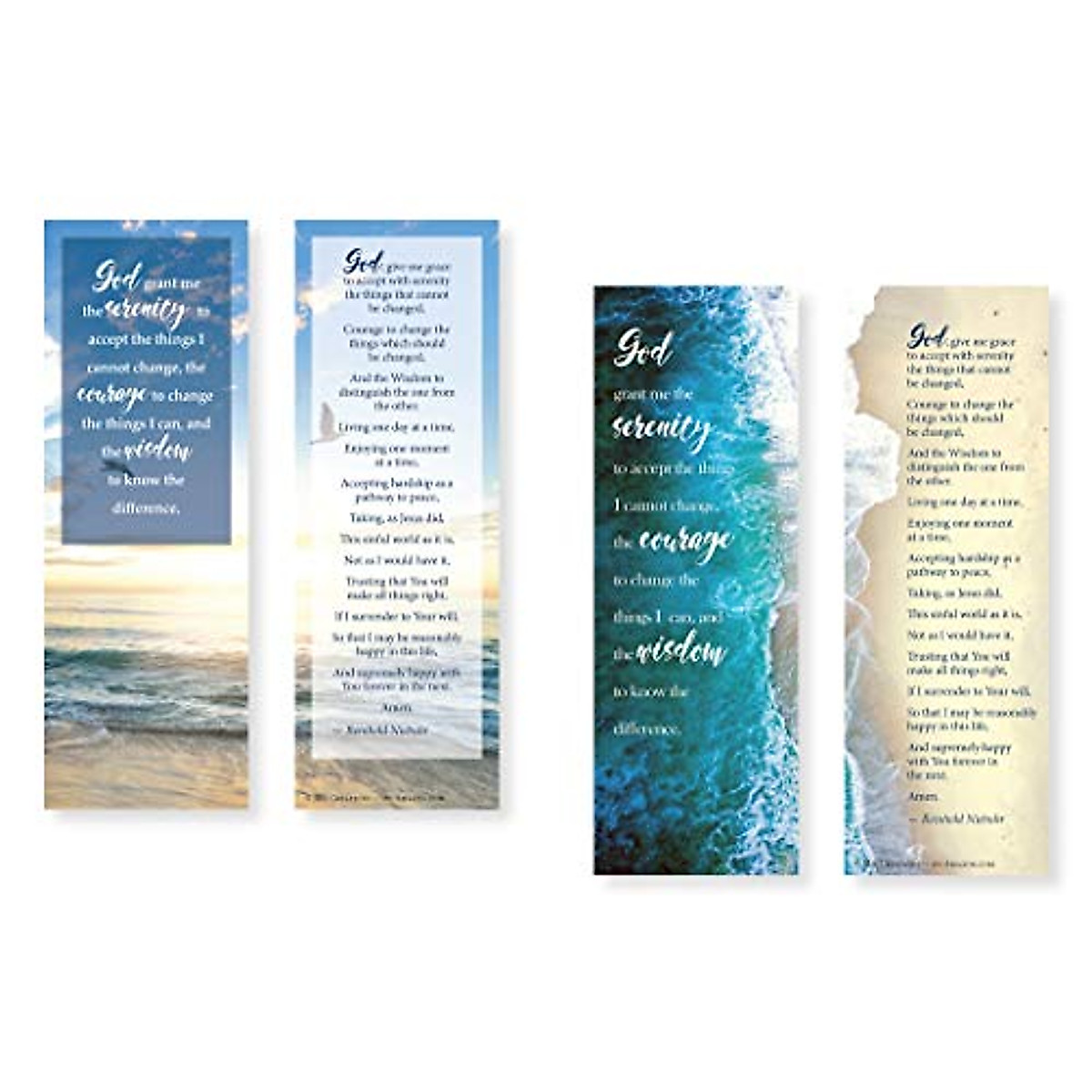 Serenity Prayer Bookmarks - Pack of 48