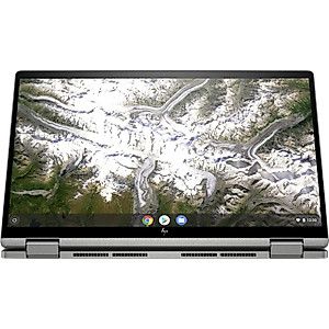 HP 14" X360 Convertible 2-in-1 Touch Screen Full HD (1920 x 1080) Chromebook, Intel i3-10110U Processor, 8GB DDR4, 64GB EMMC, 802.11ac, Bluetooth 5.0, Chrome OS, W/Valinor Accessories