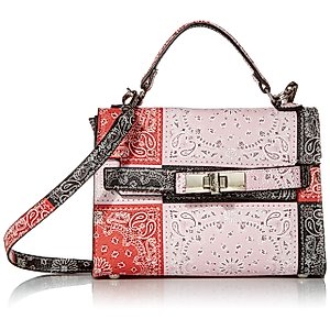 Steve Madden Women's Steve Madden DIGNIFY Top Handle Crossbody, Blue, One Size US