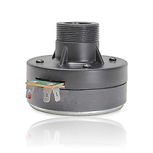 VOYZ 175 Watt Super Bullet Horn Driver 3” 8 ohms 18oz Magnet Threaded for Horn Mounting 1 Pair (2pcs) (VZ-995)