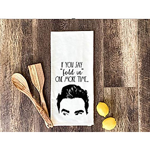 Fold In the Cheese Funny Kitchen Towels Set of 2