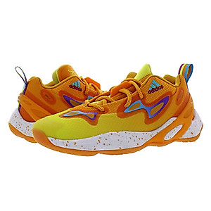 Adidas Women's Exhibit A Candace Parker Basketball Shoes, Tennessee Orange/Bright Yellow/Sonic Fuchsia US 8.5
