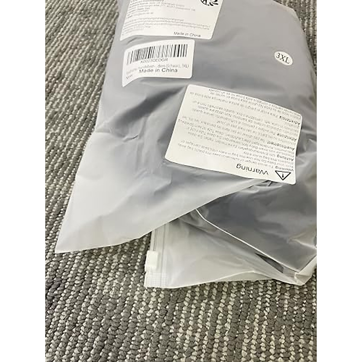 Yoolhamy Dog Leg Recovery Sleeve, Dog Front Leg Elbow Protector, Dog Recovery Suit After Surgical Wound Protector to Prevent Licking Bite Cone Collars Alternative (Black, 3XL)