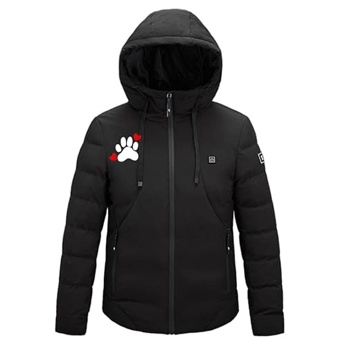 Muscularfit 2023 Heated Hoodies for Men Women 2023 Fashion 4 Heating Zones Unisex Smart Heated Jacket (Battery Pack not Included)