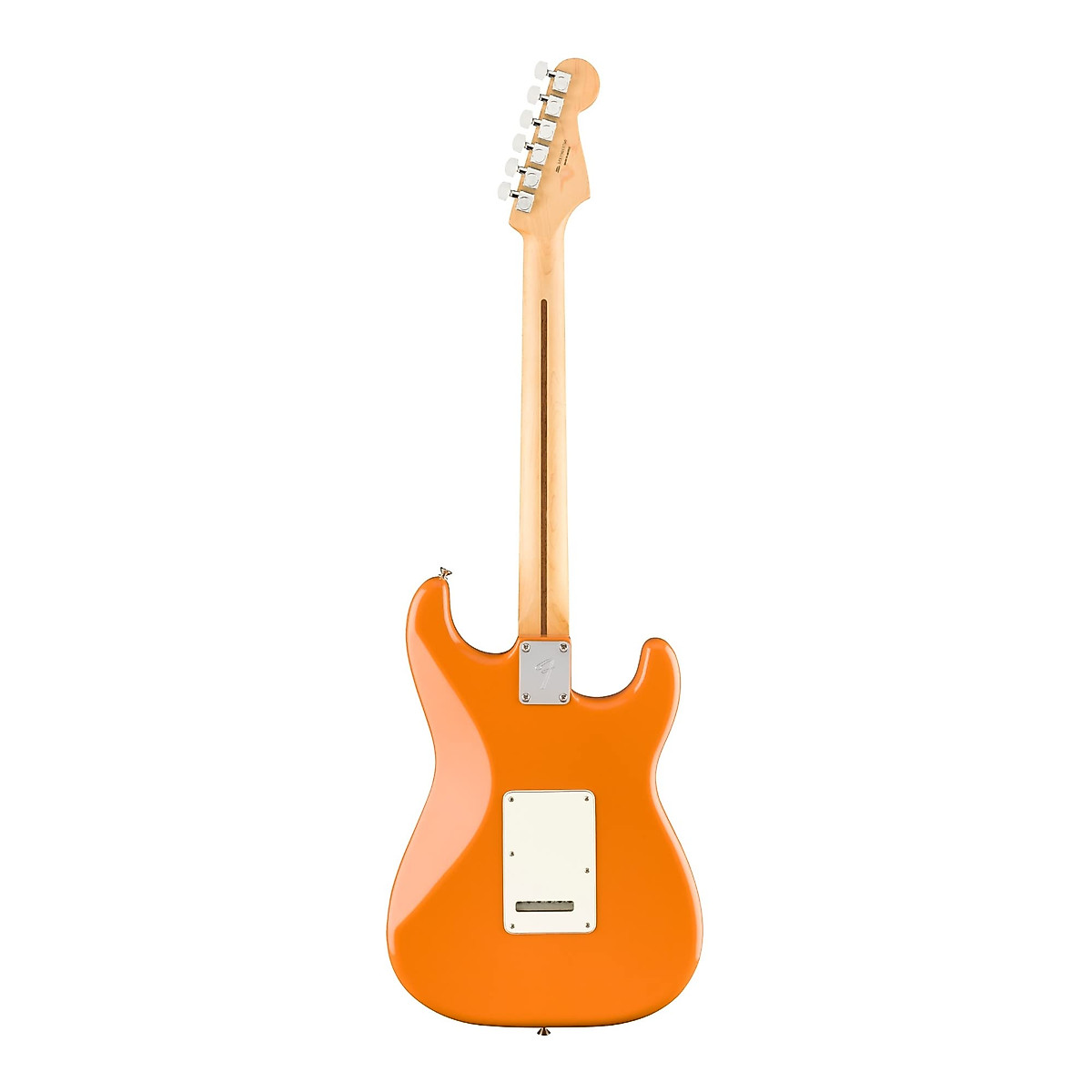 Fender Player Stratocaster SSS Electric Guitar, Capri Orange, Maple Fingerboard, Left-Handed