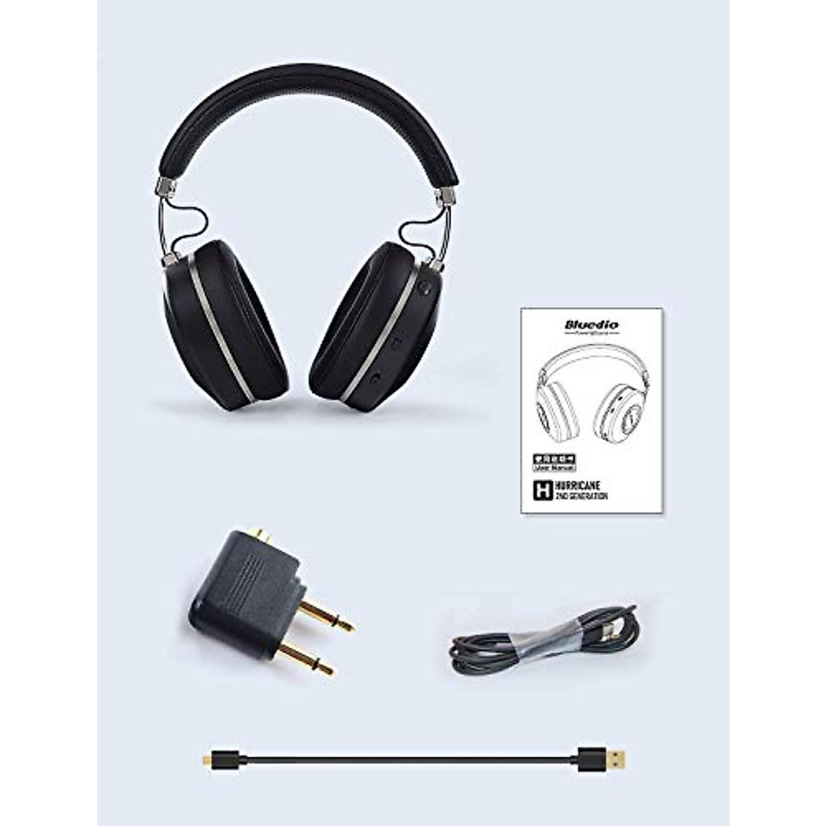 Bluedio H2 Bluetooth Headphones On Ear & Bluedio HS Wearable Speaker