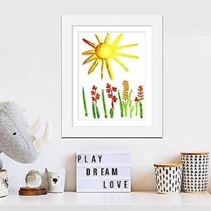 [2-Pack] Kids Art Frame | Kids Art Frames Front Opening | Kids Artwork A4 Picture Frames Changeable | Artwork Display Storage Frames for Children Drawing Crafting