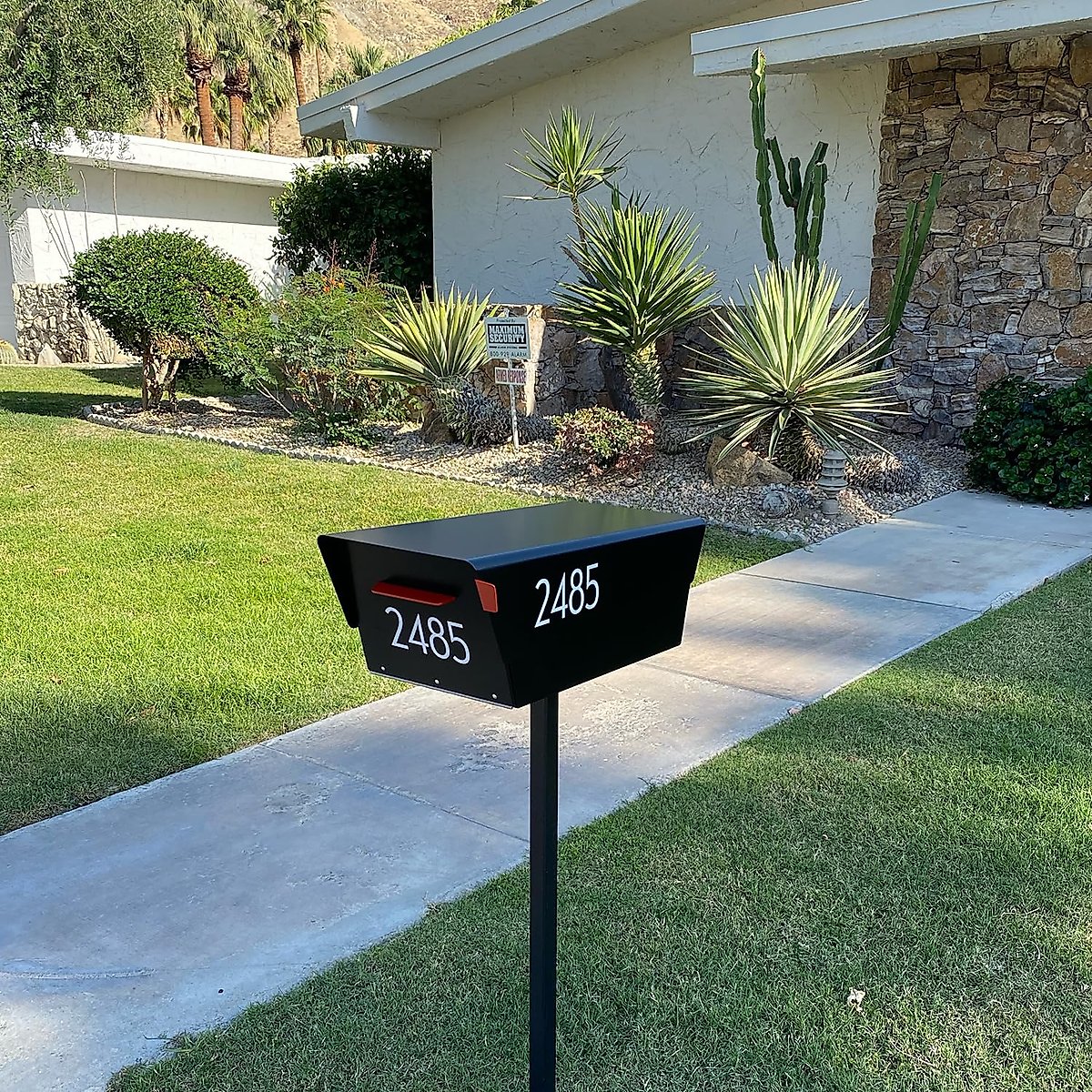 modbox USA Modern Locking Curbside Mailbox | Custom Color Combination