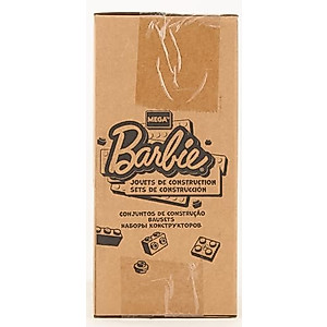 Mega Barbie Malibu Building Sets Bundle, 440 Bricks and Pieces with Fashion and Roleplay Accessories, 7 Micro-Dolls, 1 Puppy, 2 Birds and 2 Turtles, Toy Gift Set for Ages 4 and up