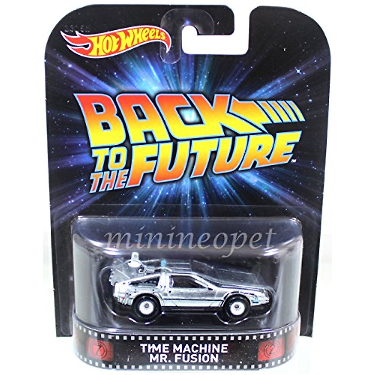HOT WHEELS CFR36 BACK TO THE FUTURE PART 1 TIME MACHINE DeLOREAN 1/64 MR FUSION ,#G14E6GE4R-GE 4-TEW6W206804