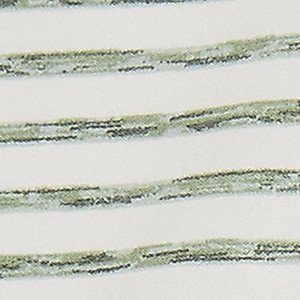 Great Bay Home 4-Piece Stripe Printed Ultra-Soft Microfiber Sheet Set. Wrinkle Free, Comfortable, All-Season Bed Sheets. Evette Collection (Full, Stripe - Sea Foam)