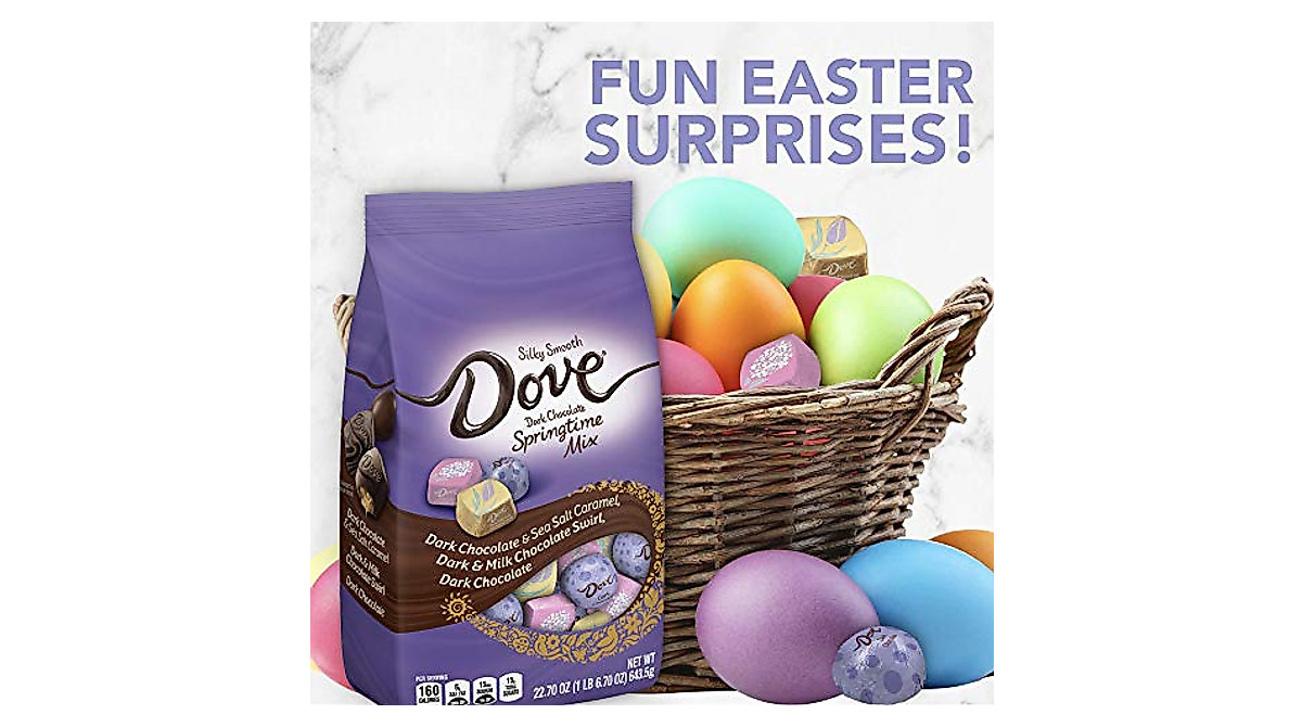 DOVE Easter Dark Chocolate Variety Pack - Luxurious Spring Treats