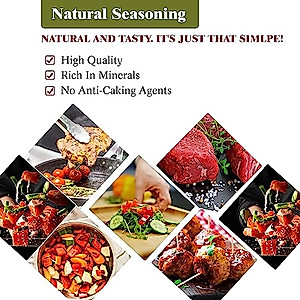 Himalayan Chef Himalayan Pink Salt - 5 lbs Coarse Grain Bulk Bag - 100% Natural and Pure Gourmet Crystals, Contains 84 Minerals, Table Salt, Kosher and Vegan | For Grinders & Salt Mills