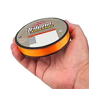 Berkley Trilene® Sensation, Blaze Orange, 14lb | 6.3kg Monofilament Fishing Line, Suitable for Freshwater Environments