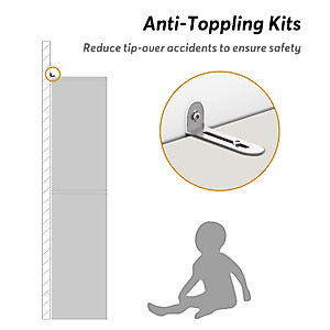 Tribesigns 71 Inch Tall Bookcase, Modern Freestanding Bookshelf 9 Tier Bookcases, Large Open Display Shelf Storage Cabinet Organizer for Living Room, Home Office, Library, Bedroom (White)