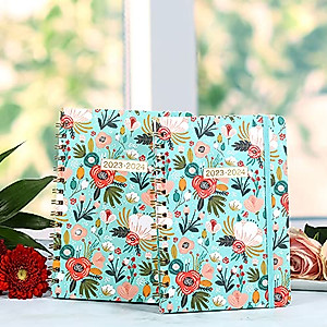 Planner 2023-2024 - Weekly Monthly Planner 2023-2024, July 2023 - June 2024, 12 Monthly Weekly Planner with Tabs, Hardcover, 6.4‘’ x 8.3'' Calendar Planner with Elastic Closure, Inner Pocket