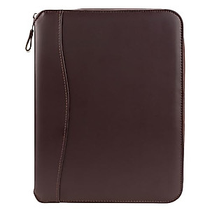 FranklinCovey - FC Basics Spacemaker Binder - Vinyl - Zipper Binder for Planners (Classic, Burgundy)