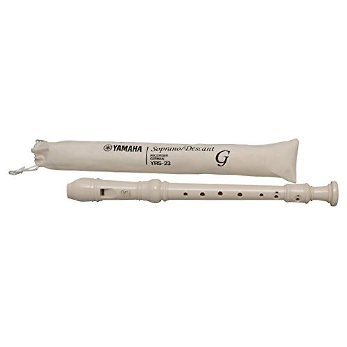 Yamaha YRS-23 Soprano Recorder, German Fingering, Natural 1.00 x 2.00 x 13.75